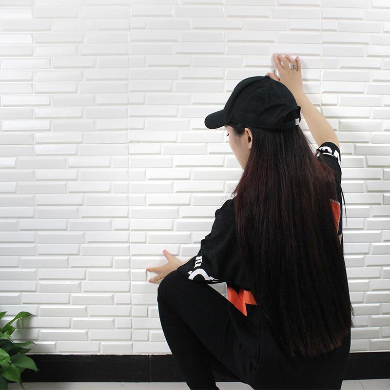 70x500cm 1 Adet 3,5 m2 Alan Kaplar Kendinden Yapışkanlı Beyaz Opak Ev Ofis Duvar Paneli Kağıdı NW55